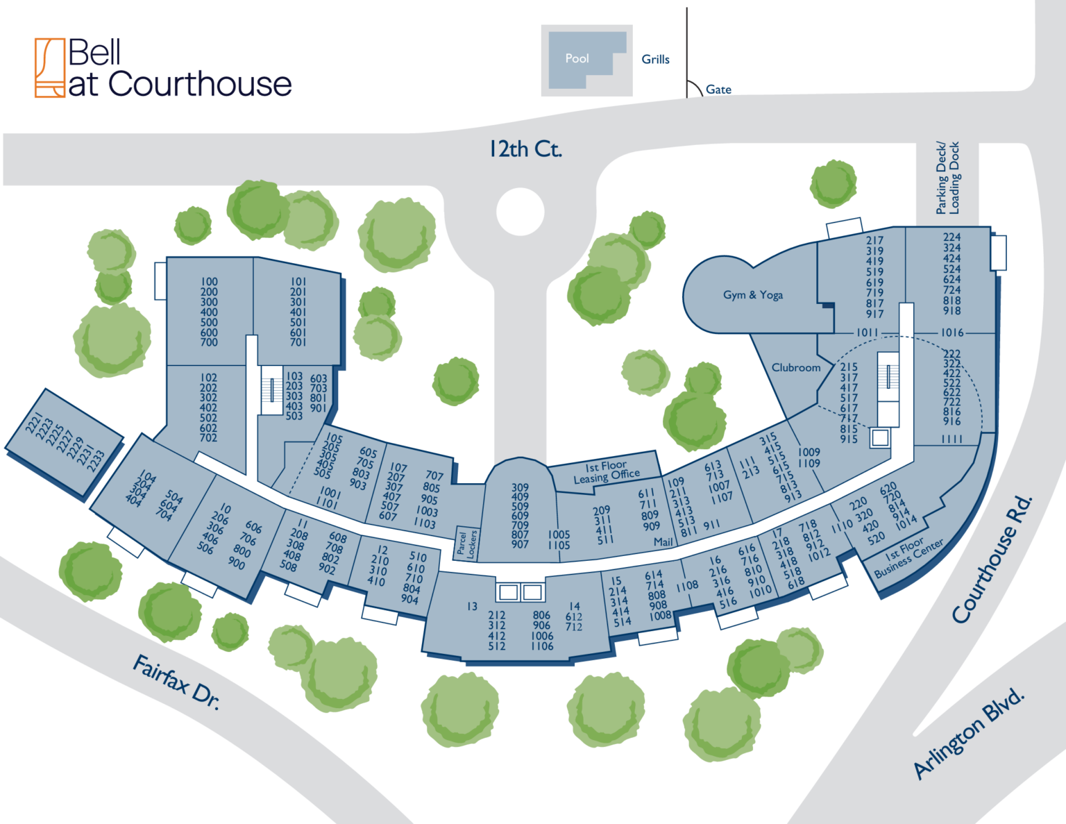 Sitemap - Bell at Courthouse